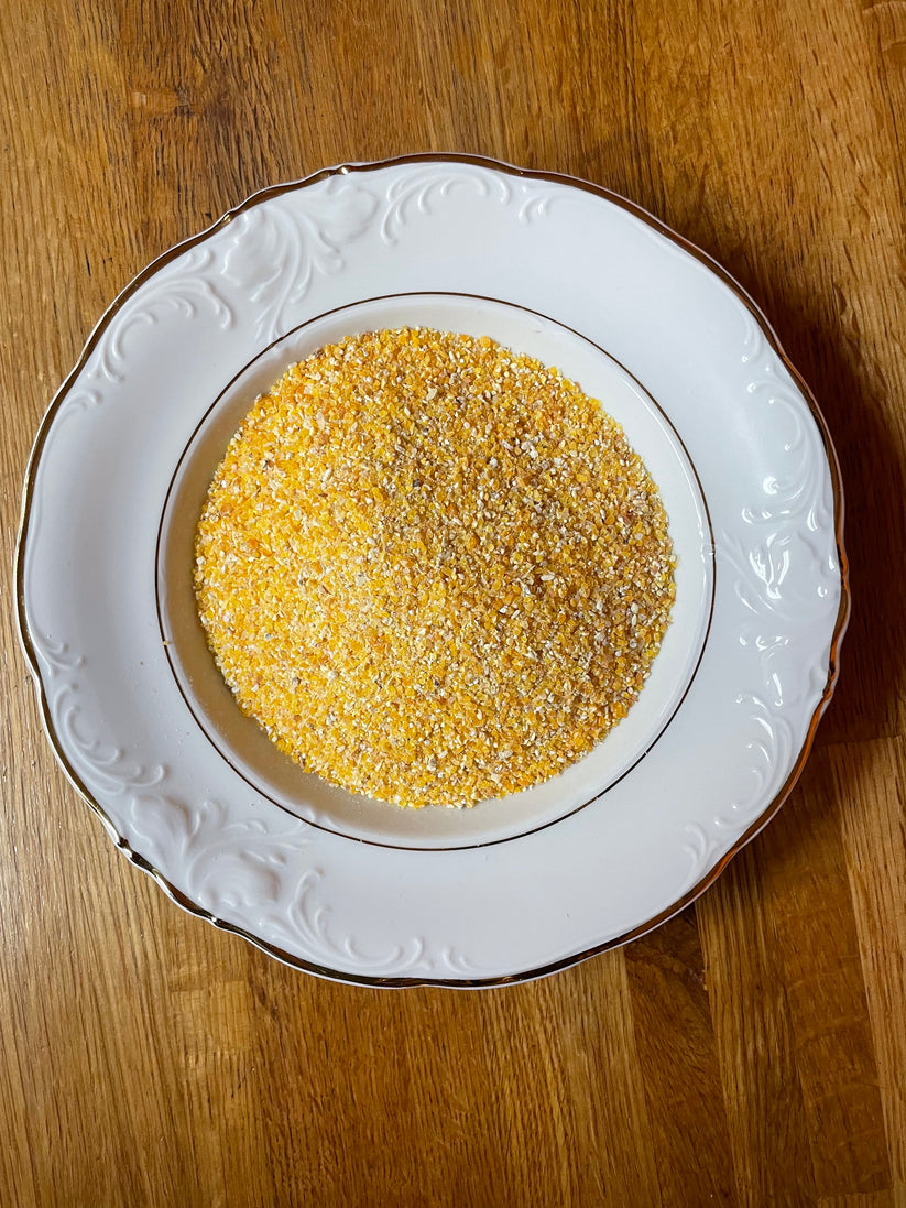 Sea Island Yellow Flint Grits - 12 oz – Rollen's RAW Grains